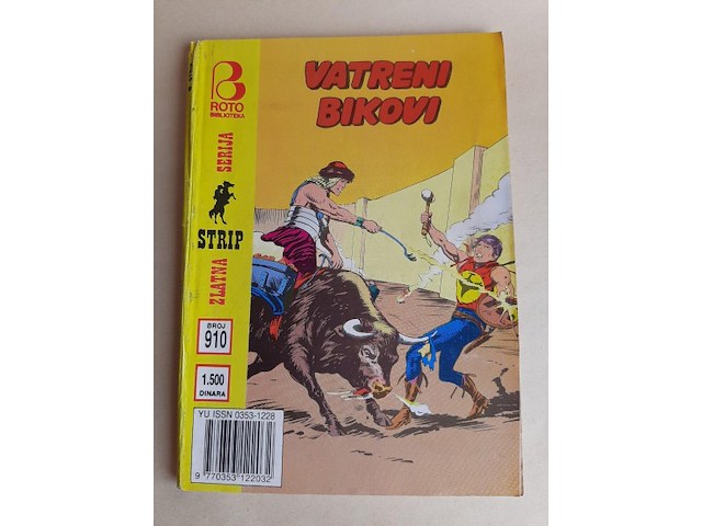 ZS 910 Zagor - Vatreni bikovi /odličan/