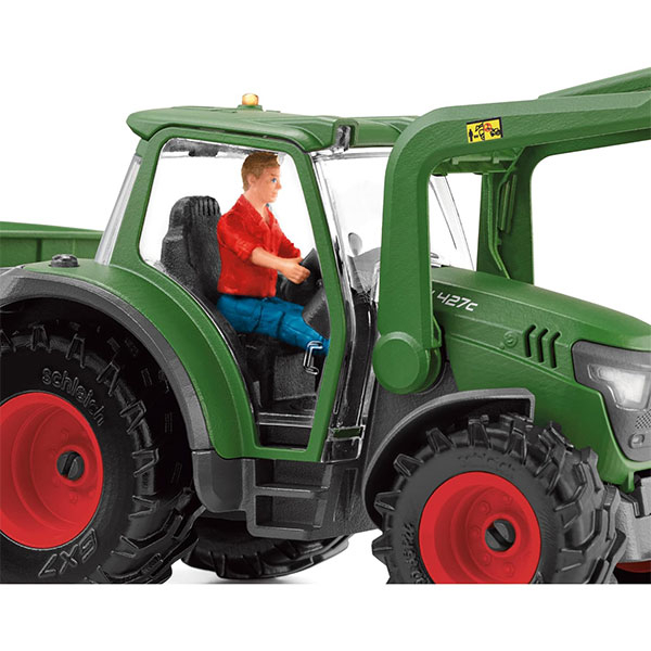 Schleich Traktor sa prikolicom 42608