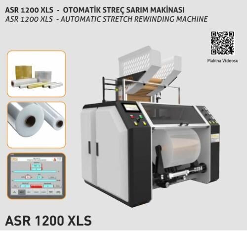 Nova ASR 1200 XLS AUTOMATIC STRECH REWINDING MACHINE orbitalna mašina za foliranje