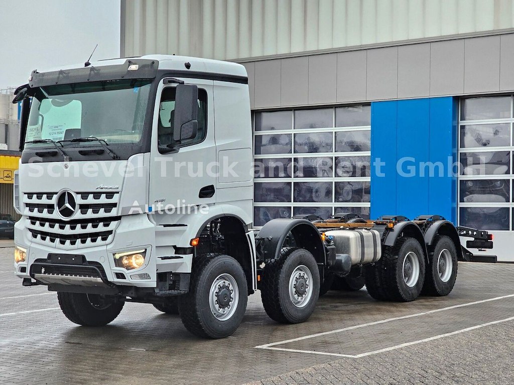 Novi Mercedes-Benz Arocs 4151 Fahrgestell/Pipeline/Brunnenbau/ 8x8 kamion šasija