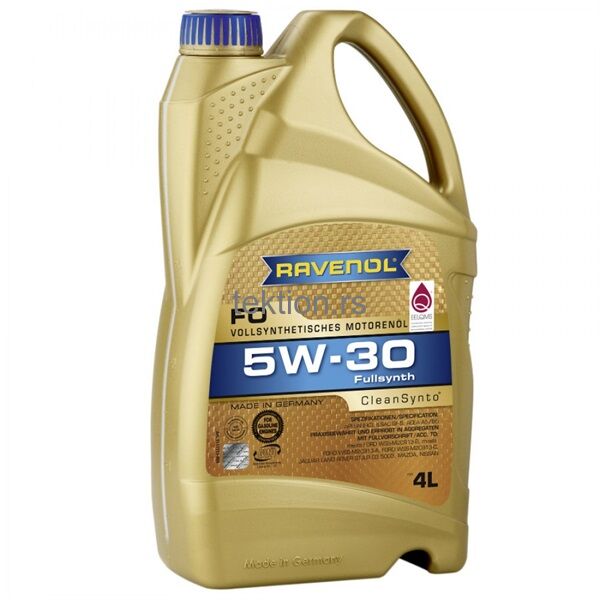 Ravenol FO 5W30 4Lit. sintetičko motorno ulje