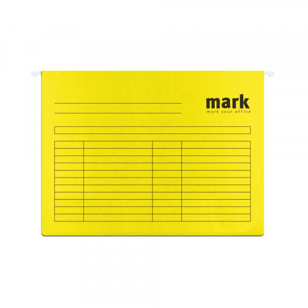 Mark Fascikle Viseća fascikla A4 Mark, žuta (25)