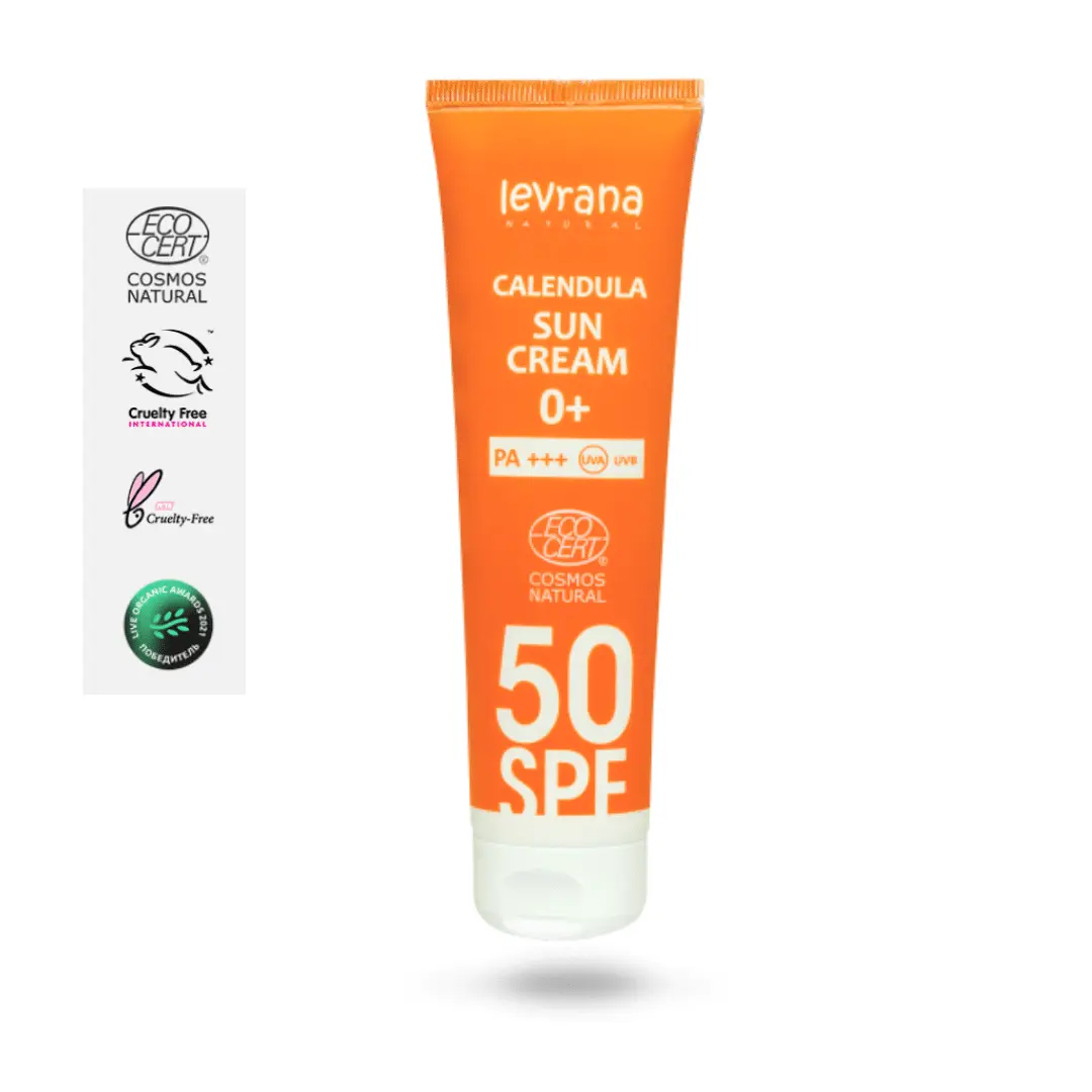 Levrana Krema za zaštitu od sunca Neven 50SPF 0+, Za lice i telo, Organic certified
