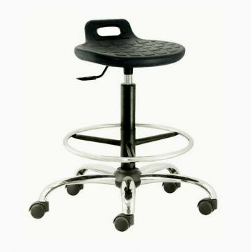 Laboratorijska (industrijska) stolica – B 620 hrom prsten, cena sa pdv-om