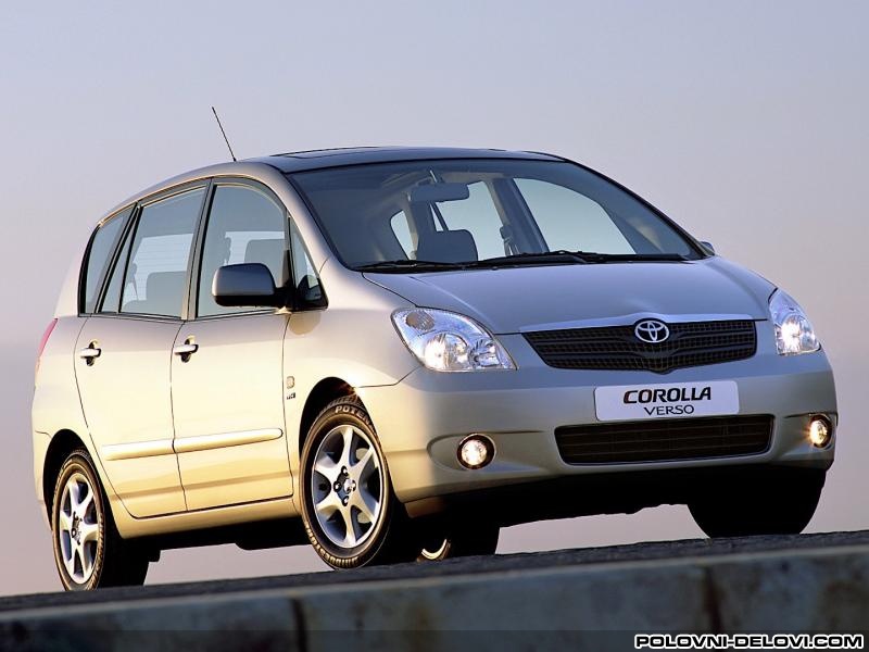 Toyota Corolla Verso Svetla I Signalizacija