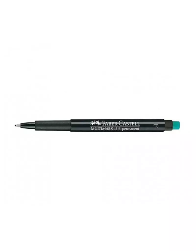 Flomaster OHP F 0,6mm Faber Castell crni 07486