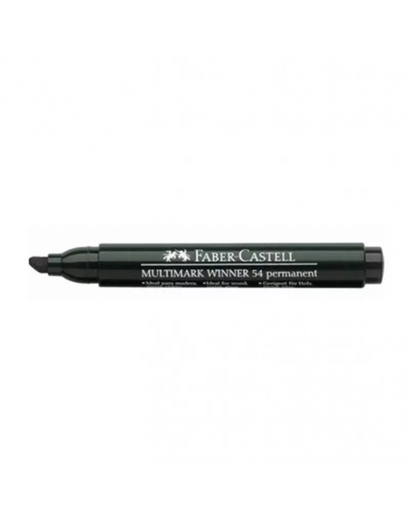 Permanent Marker Faber Castell crni kosi vrh 54 08232 157999