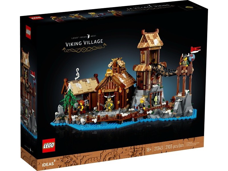 Lego 21343 Vikinško selo NOVO! POKLON 1000 din!