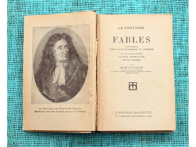 La Fontaine - Fables (Basne). Život i delo.