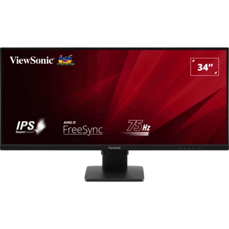 Monitor 34 Viewsonic VA3456-MHDJ UWQHD 3440×1440/IPS/21:9/75Hz/4ms/2x HDMI/DP/HDCP/Zvučnici