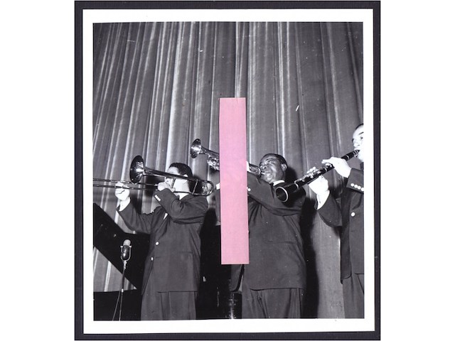 beograd 1959 koncert Luj Armstrong 3 fotke JAZZ