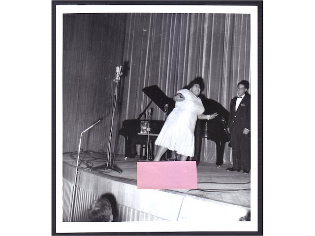 beograd 1959 koncert Luj Armstrong 3 fotke JAZZ