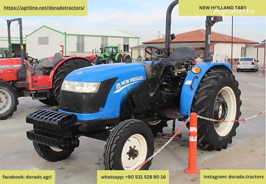 New Holland T480 traktor točkaš