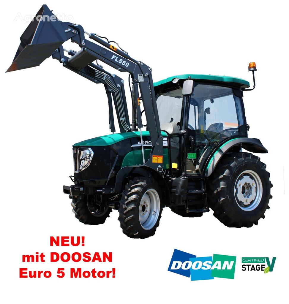 Novi Arbos 3055 Doosan Motor Euro 5 mini traktor