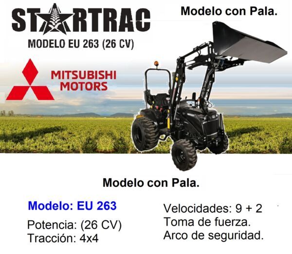 Novi StarTrac 3C mini traktor
