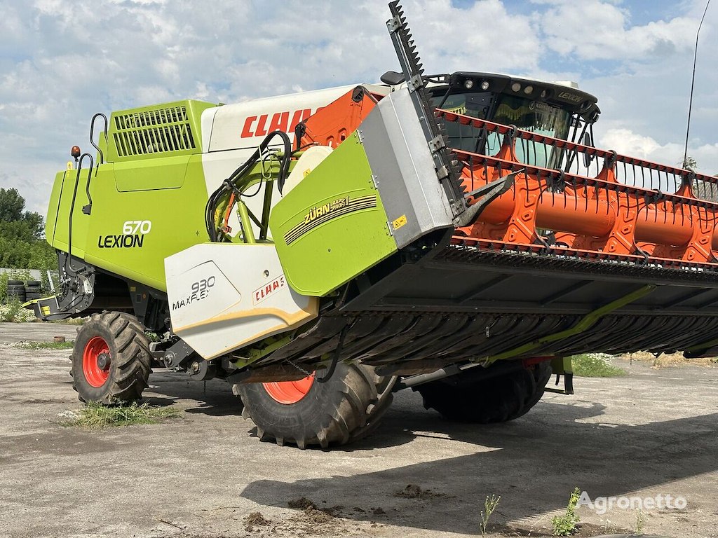 Claas Lexion 670 kombajn za žito