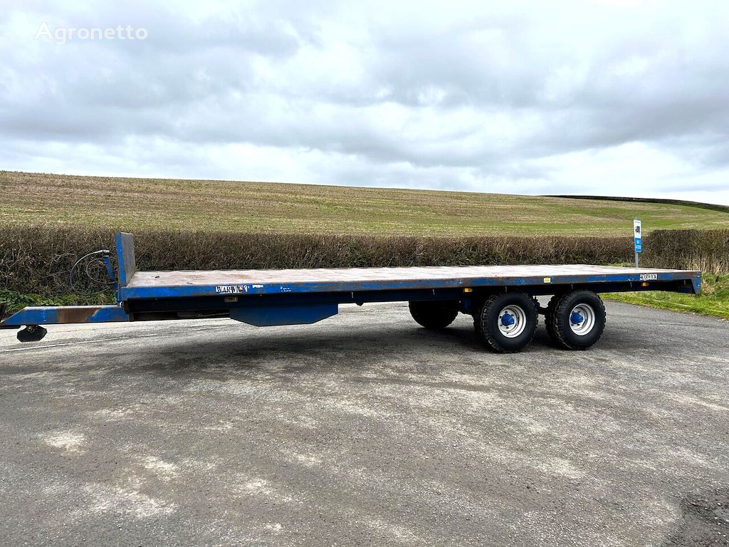 Warwick 25 foot 10 tonne bale trailer traktorska prikolica