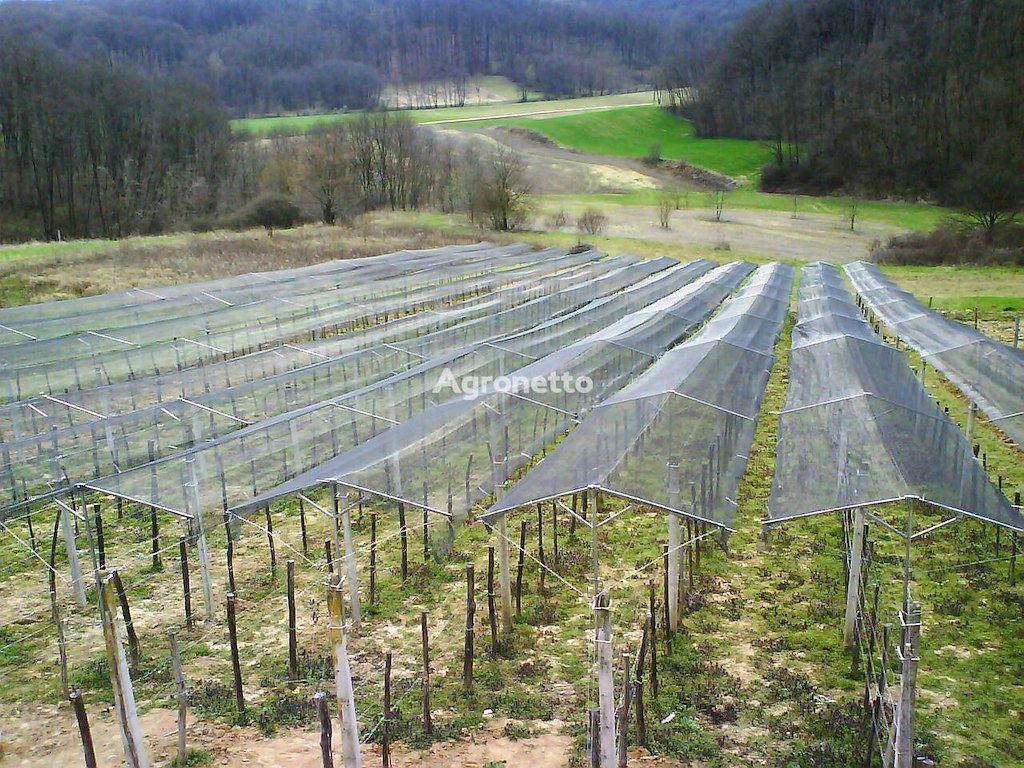 Nova Zaštita vinograda od TUČE oprema za vinograde