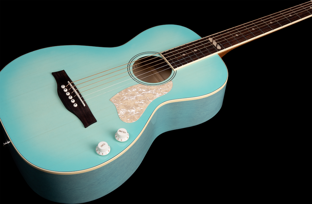 Godin Rialto Laguna Blue HG Q-Discrete Ltd elektro-akustična gitara + torba