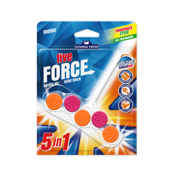 GENERAL FRESH FIVE FORCE WC KUGLICE MELON 50G