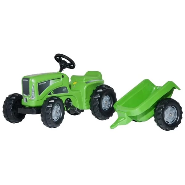 Rolly Toys Futura Traktor na pedale sa prikolicom zeleni (620005)
