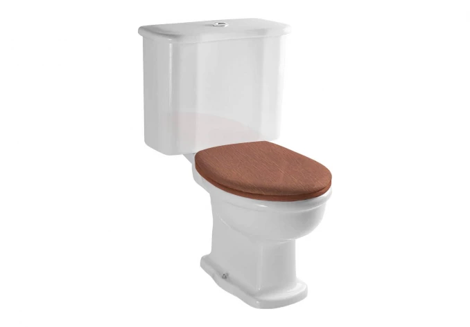 Monoblok VITRA ARIA simplon sa WC daskom drvenom chestnut