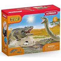 Schleich® Figure Divlje životinje Opasnost u močvari - aligator i anakonda 42559