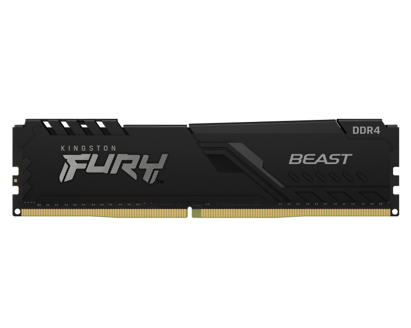 KINGSTON - DIMM DDR4 8GB 3200MT/s KF432C16BB/8 Fury Beast Black