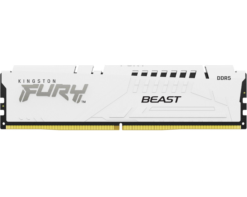 KINGSTON - DIMM DDR5 16GB 5200MT/s KF552C40BW-16 Fury Beast White XMP