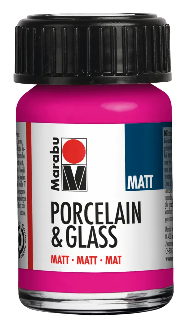 Marabu Boja za porcelan i staklo, Mat, 15ml, Magenta