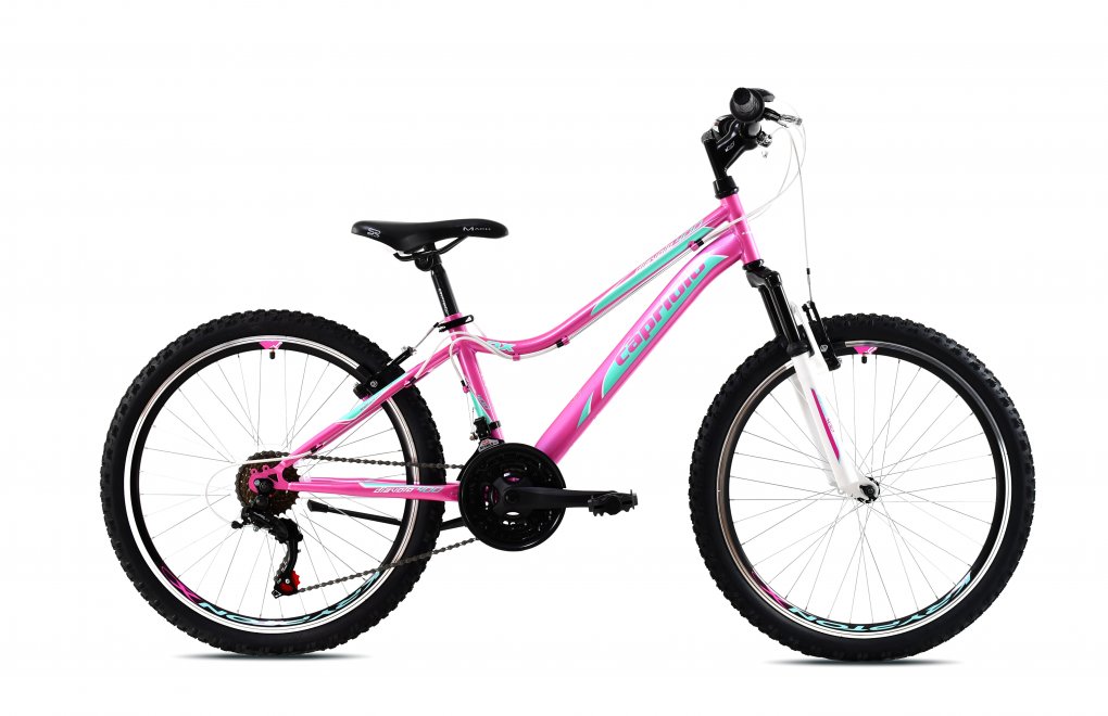 Bicikl Capriolo Diavolo DX 400 FS pink-tirkiz