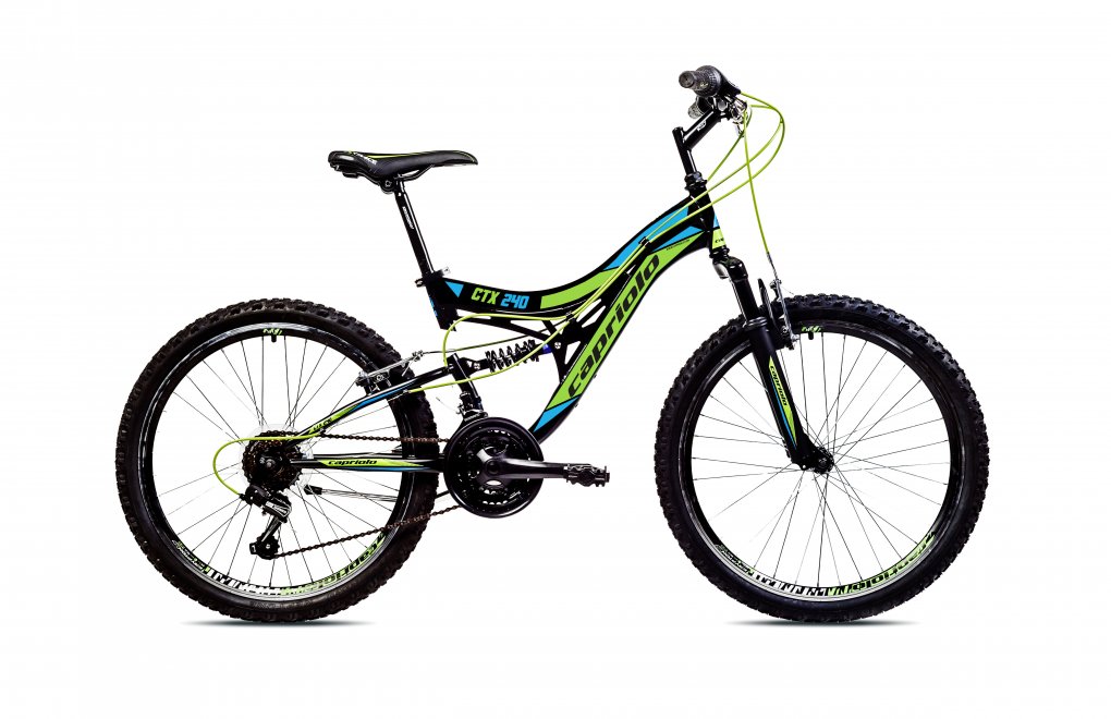 Bicikl Capriolo CTX 240 crno-plavo-zeleno