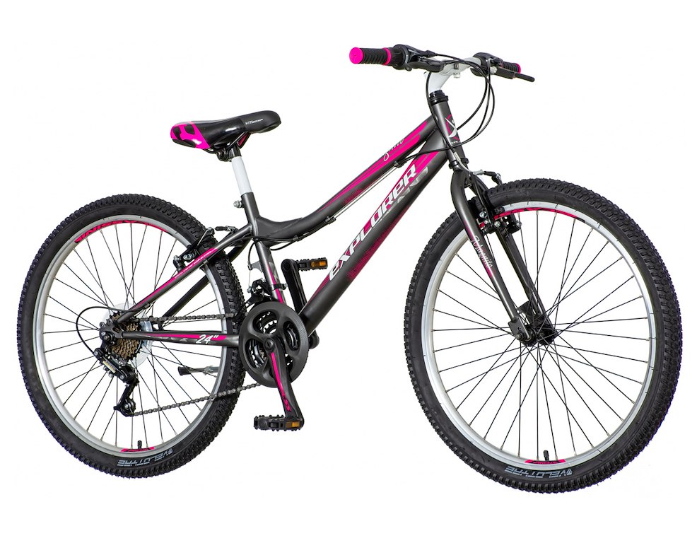 MTB bicikl Explorer Magnito 24 sivo rozi