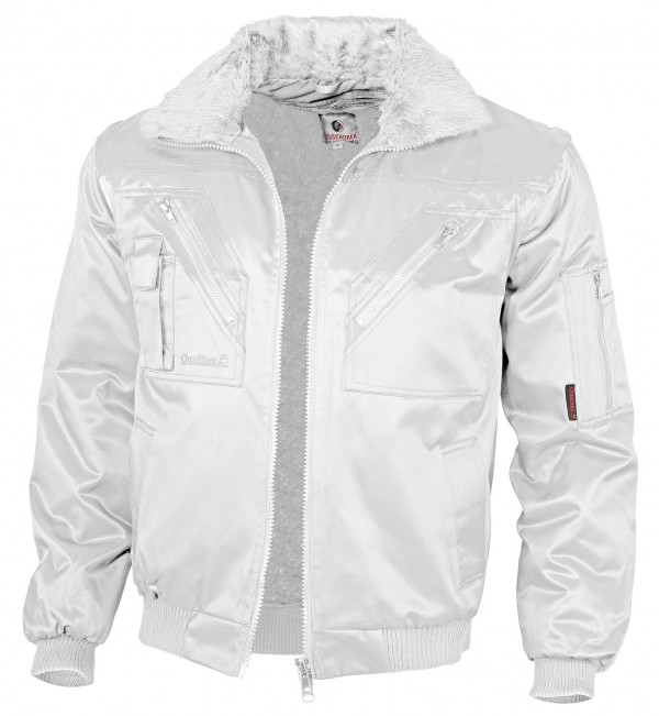 Pilotska jakna QUALITEX - bijela