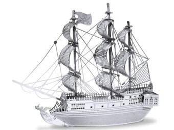 Invento Gusarski brod Crni biser 3D metalna maketa ( 502600 )