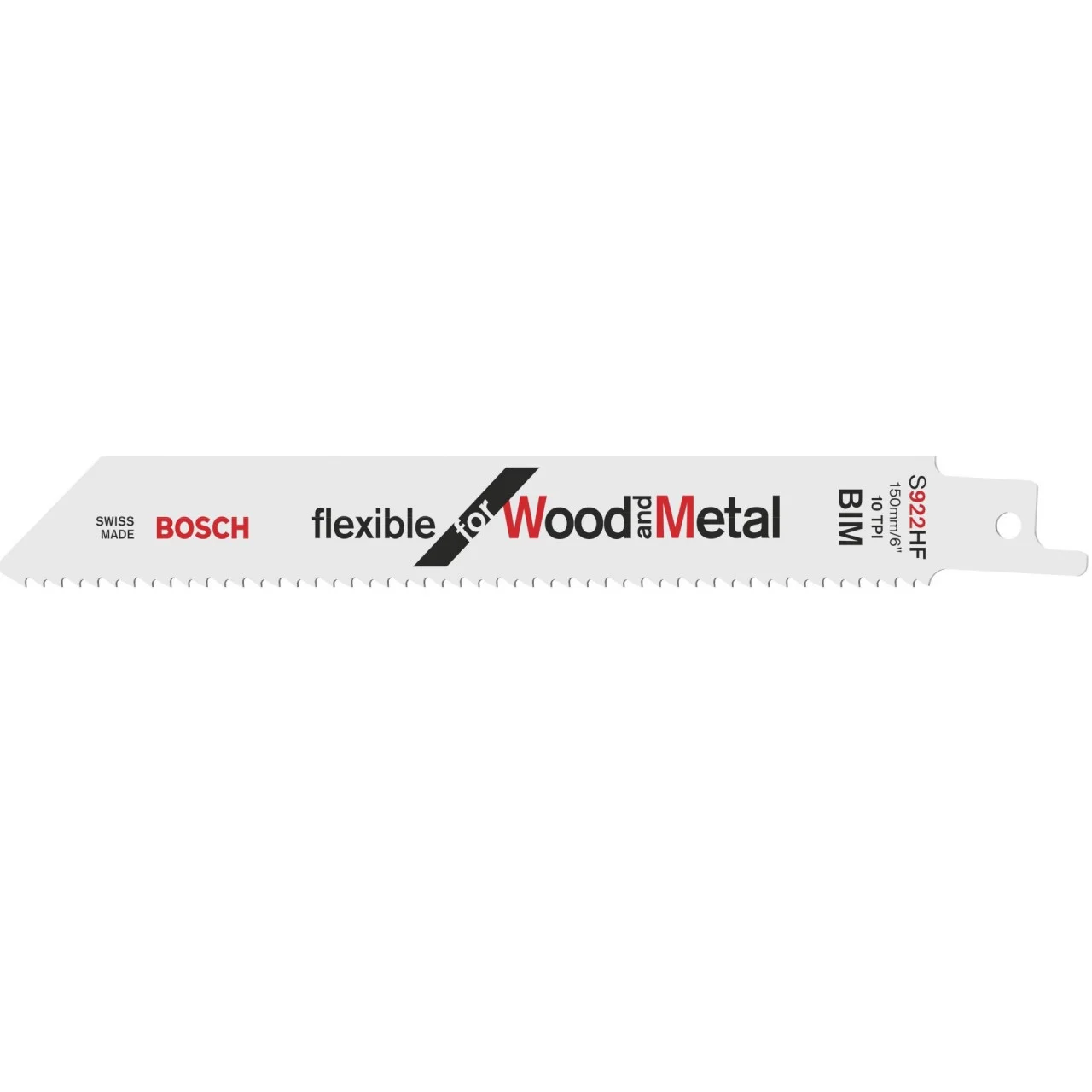 List univerzalne - recipro testere S 922 HF Flexible za drvo i metal 5kom. BOSCH