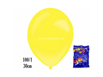 Baloni žuti 30cm 100/1 ( 361 )
