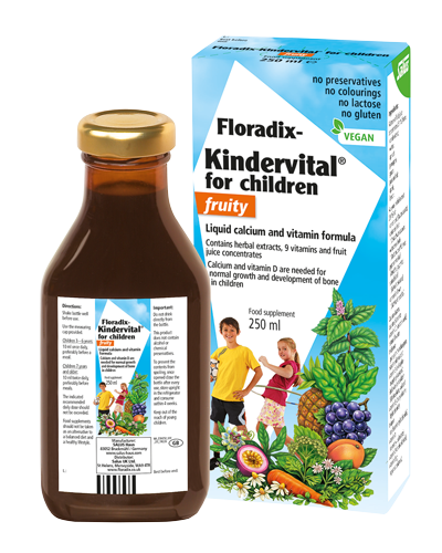 Floradix Kindervital tečna formula za decu sa kalcijumom i vitaminima 250ml
