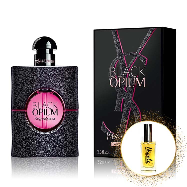 Yves Saint Laurent Black Opium Neon Nicole EDP – inspirisan originalom