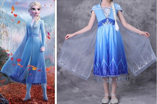 Elza Frozen 2 kostim haljina model p
