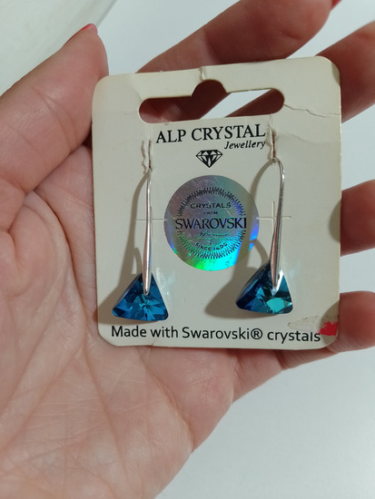 ALP crystal minđuše sa swarovski kristalima
