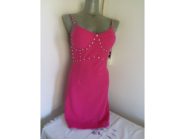 Nova Simpa pink haljina sa nitnama S/M
