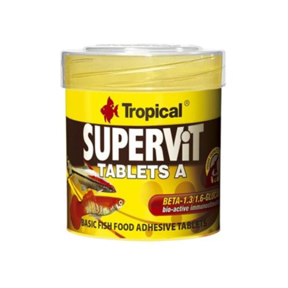TROPICAL Supervit 36 g Hrana za sve vrste tropskih riba u obliku tableta B