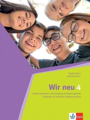 Wir Neu 4, udžbenik za nemački jezik za 8. razred osnovne škole Klett