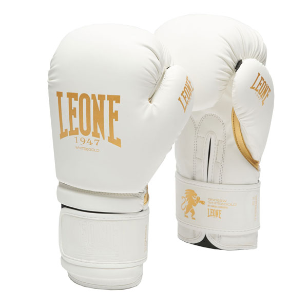 Rukavice za boks White & Gold Leone1947