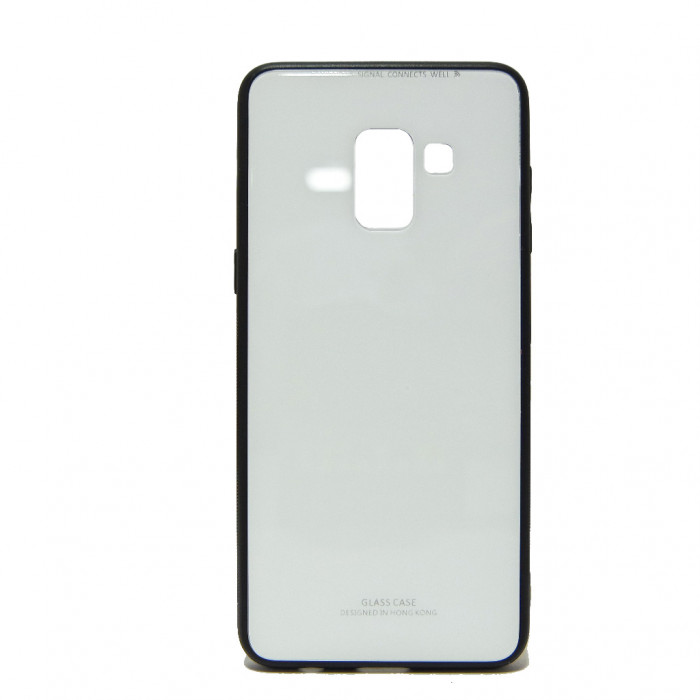 Futrola silikonska Glass za Iphone 7/8 Plus 5.5 bela