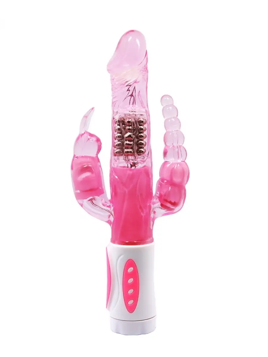 Pretty Bunny Multifunkcionalni vibrator, 12 modova vibracije, 4 moda rotacije