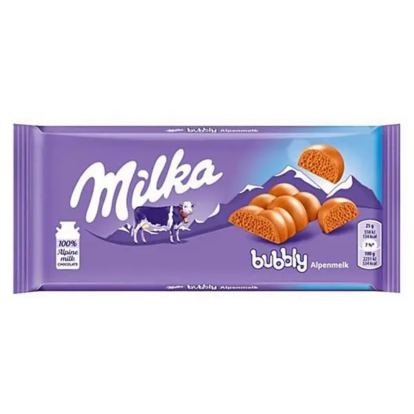Milka Bubbly Čokolada, 90g