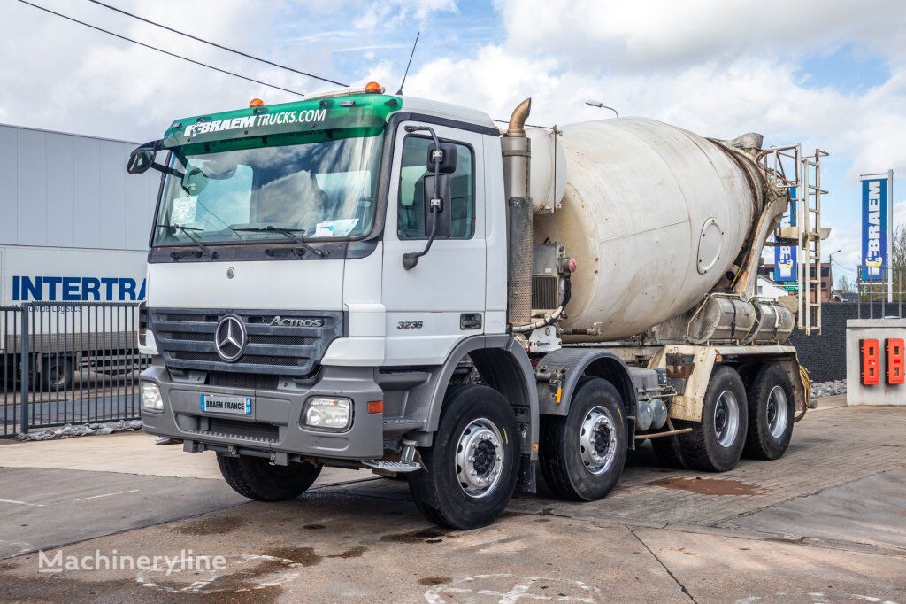 Mercedes-Benz ACTROS 3236 -MP2 + STETTER kamion s mešalicom za beton