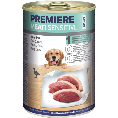 Premiere Dog Meati Sensitive Pačetina 400g konzerva